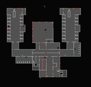Map Prison - Phasmophobia FR