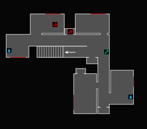 Map Ridgeview Road House - Phasmophobia FR